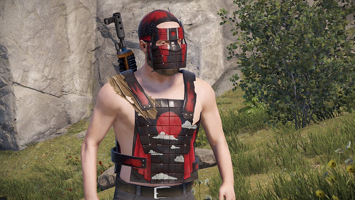 Mama 🇺🇦 on Twitter: "RT @Y9j15: Hello, I'm glad to present you my armor set for @playrust Metal ...