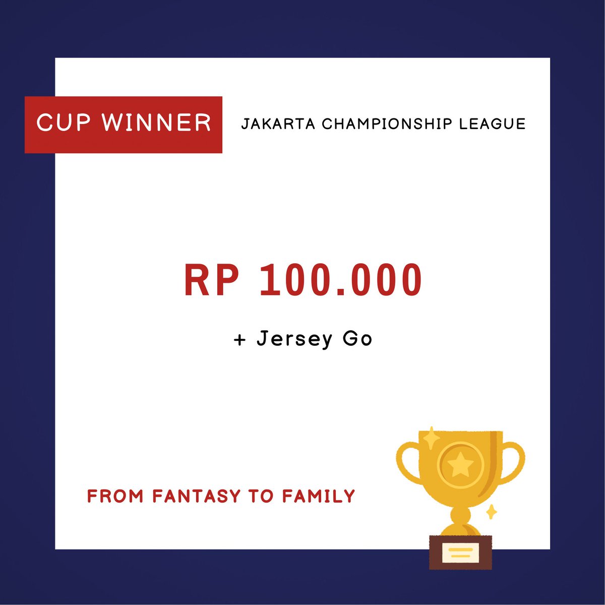 KoFPLI Jakarta on Twitter: "Juara JPL Cup & JCL Cup"