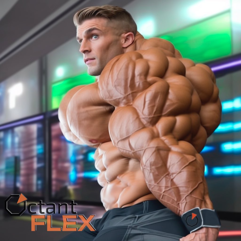Octant Flex on Twitter: "Our next creation with extreme triceps, absolutely ripped back and ...