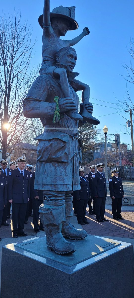 The CFD never forgets our fallen. 25 years ago today we lost FFs ...