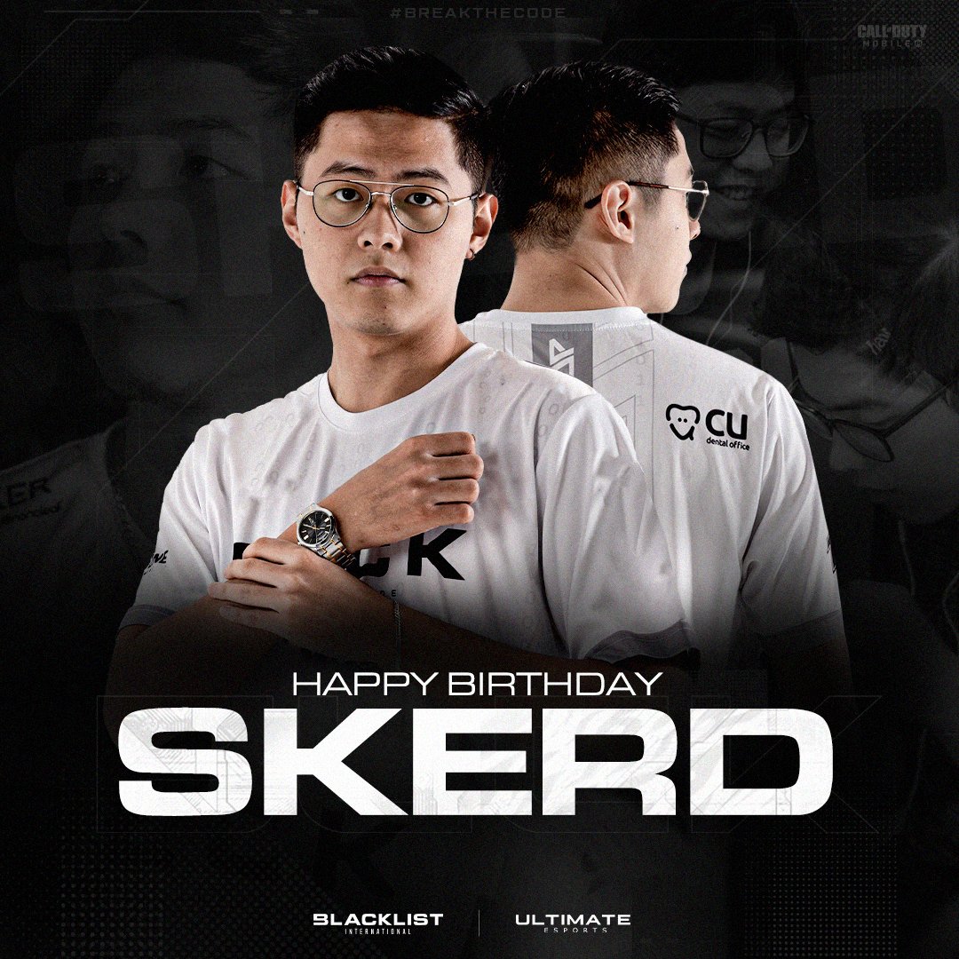 BLACKLIST INTERNATIONAL 👑 on Twitter: "Wishing our Ultimate CODM boy Skerd a very happy birthday ...