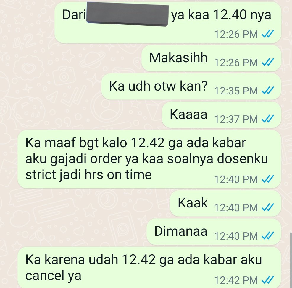 muts on Twitter: "@DraftAnakUnpad Bole nder mau dong kontaknya. Jangan sampe kek driver non ojol ...