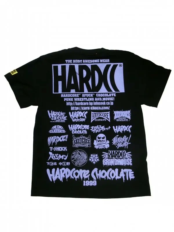 ハードコアチョコレート on Twitter: "☠️HARDCORE CHOCOLATE スペシャルロゴミックスTシャツ-ReMIX-(リバースパープル) ただいま戻りました！コアチョコロゴ ...