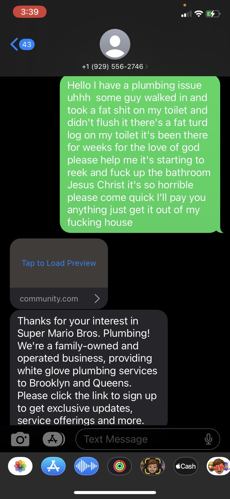 Ink & Swing on Twitter: "Also the number is real https://t.co/je5KDxlfnf" / Twitter