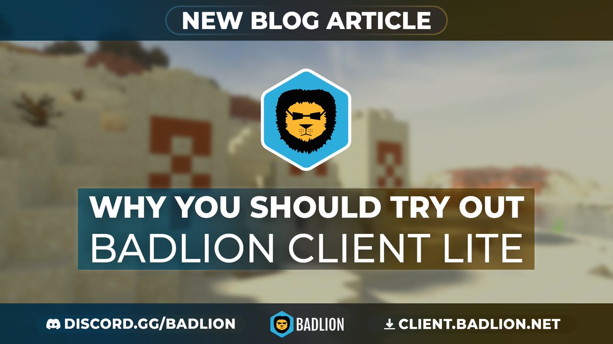 Badlion Client on Twitter: "Enjoy the FPS improvements and a better UI together alongside your ...
