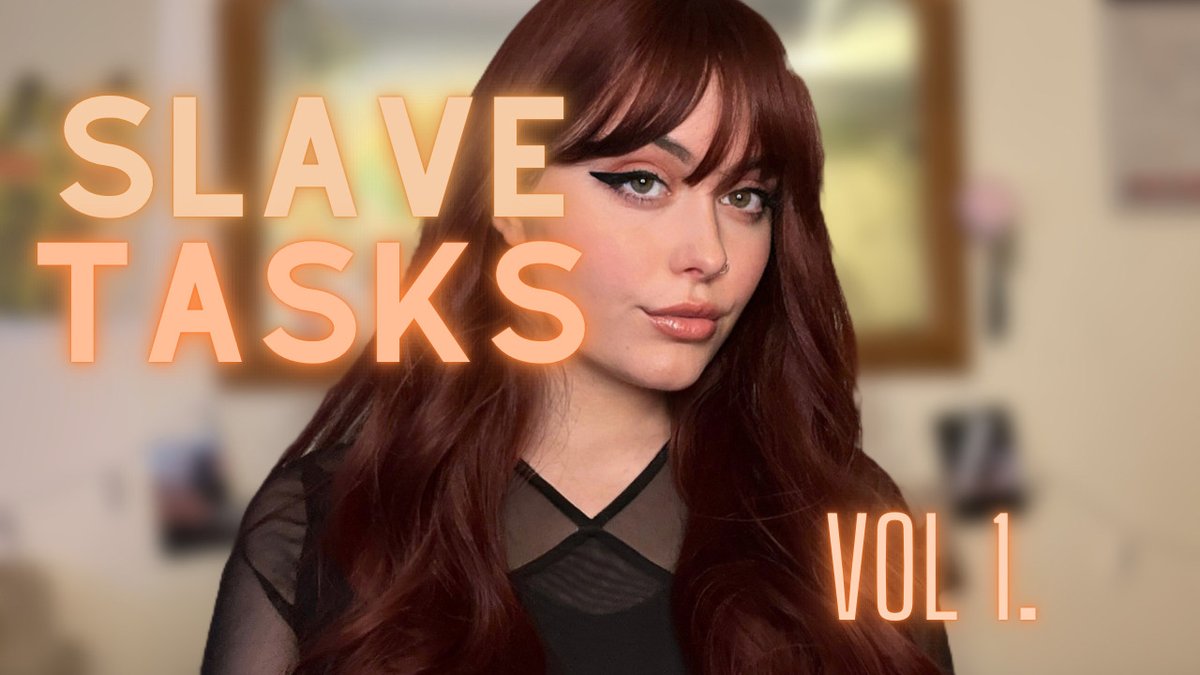 𝐆𝐎𝐃𝐃𝐄𝐒𝐒 𝐈𝐕𝐘 on Twitter: "SLAVE TASKS VOL. 1. https://tinylf.com/PIFLUUZ0a #realloyalfans"