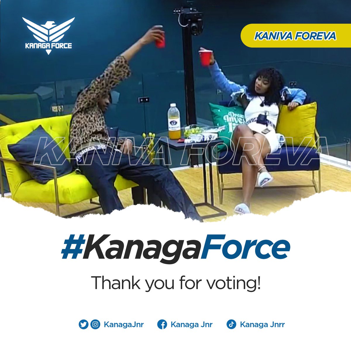 Official Kanaga Jnr #BBTITANS on Twitter: "Kanaga Force!!!!!!! You did it guys! You did it ...