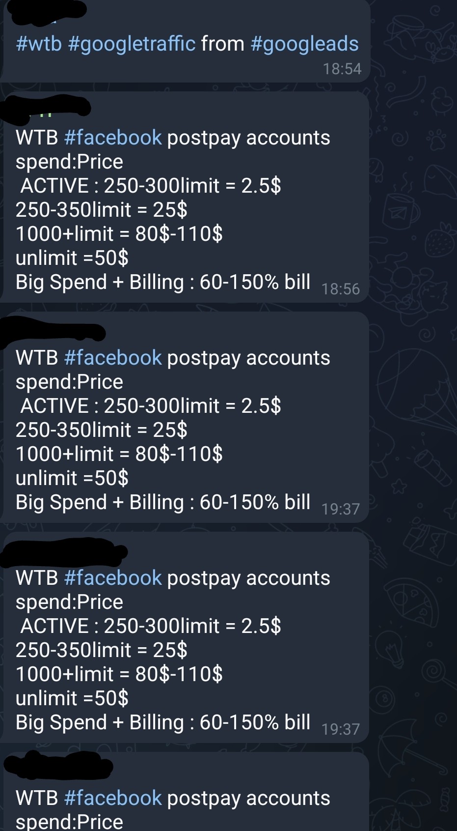 Mrr3b00t On Twitter Rt Gi7w0rm Just Found A Telegram Cybercrime