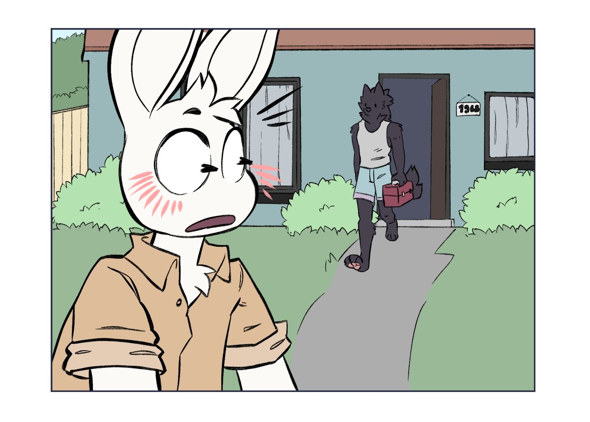 「It's him!!! 🐺 ️ 」Spoopy Herumon🦇🎃の漫画