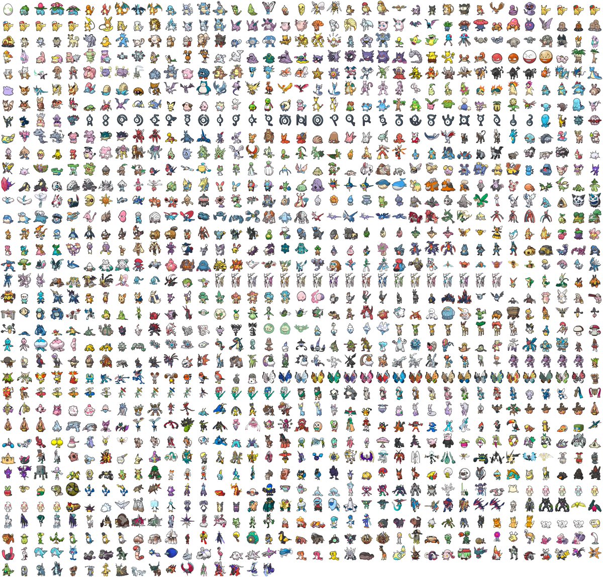 Pokemon Gen 1 Sprites/pokemon Gen 6 Sprites