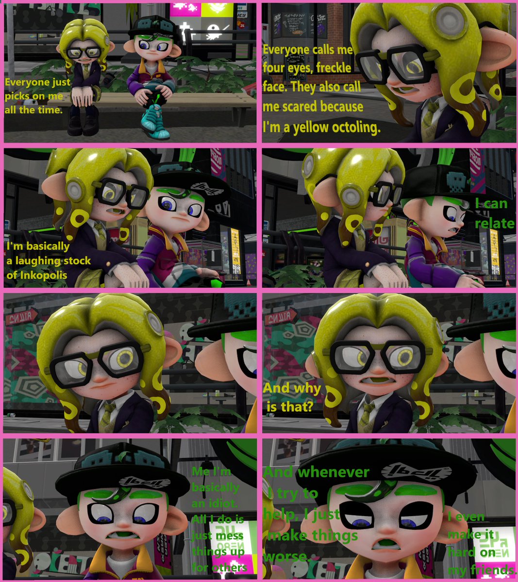 Railfan #1😞 on Twitter: "RT @comedyestudios: #Splatoon #Splatoon A SFM Splatoon comic: Aaron's ...