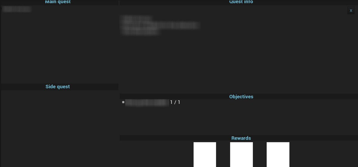 Finished the quest log for the Enigma gamejam submission. It tracks things like pickups and ...