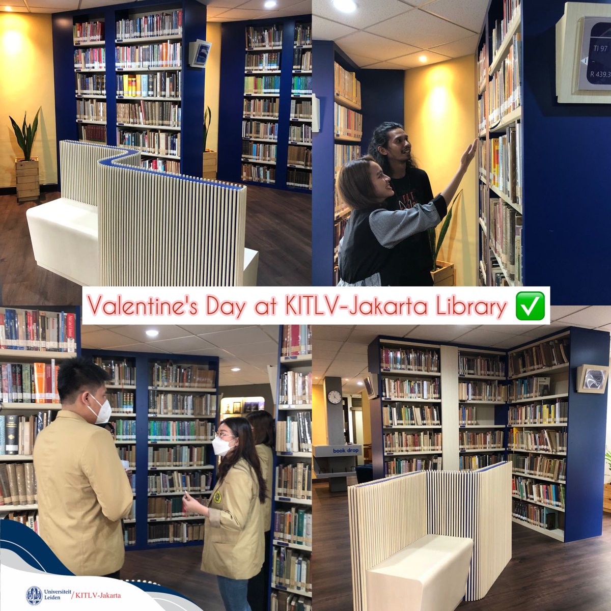 KITLV-Jakarta on Twitter: "Valentine's Day at KITLV-Jakarta Library Bosen ngerayain Valentine's ...