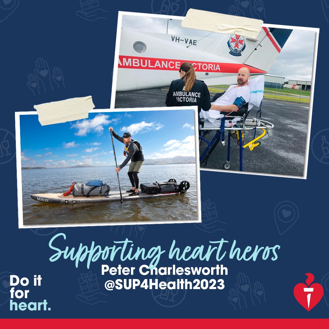 Heart Foundation on Twitter: "In 2020, Peter Charlesworth underwent emergency triple bypass ...