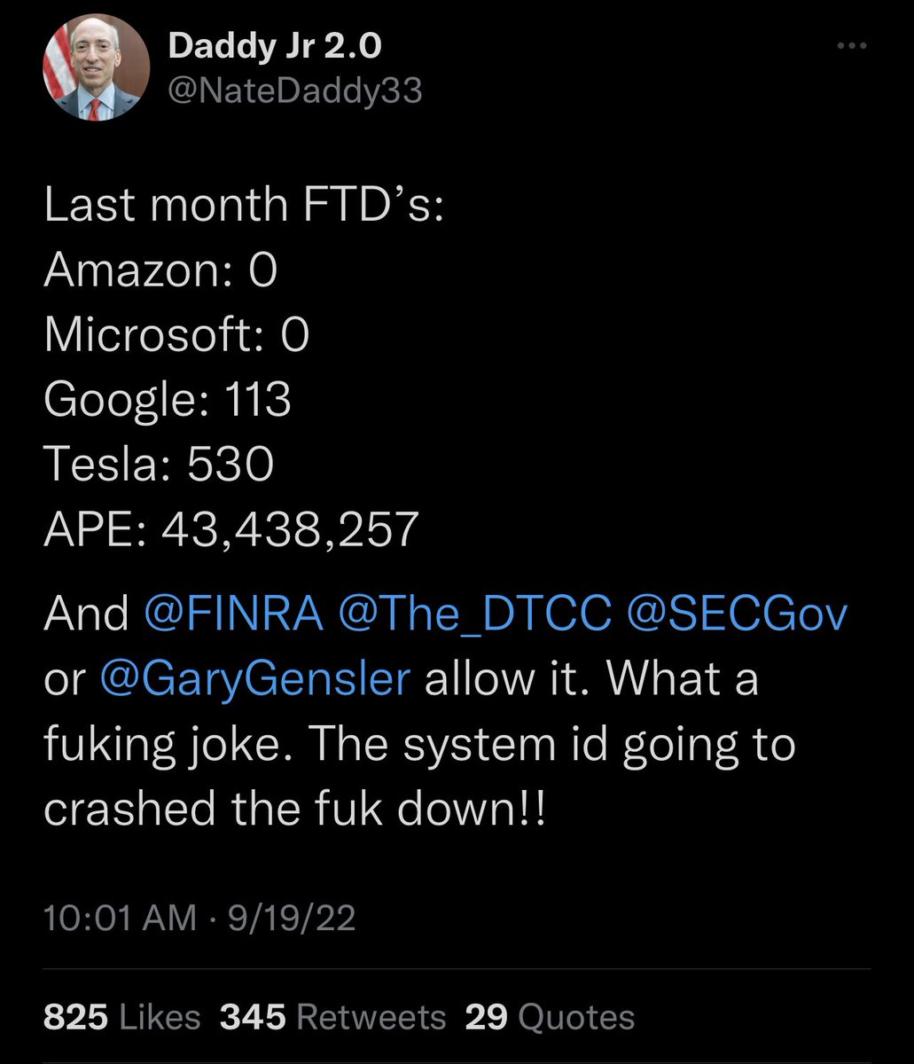Wall Street Apes On Twitter Anybody Know If Garygensler And The