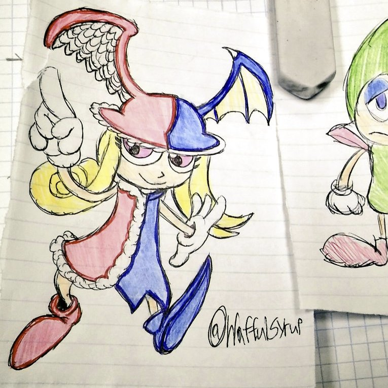 「🐊Snapjaw doodles🐊 」🧇ᗯᗩᖴᖴ|🦋🧇の漫画