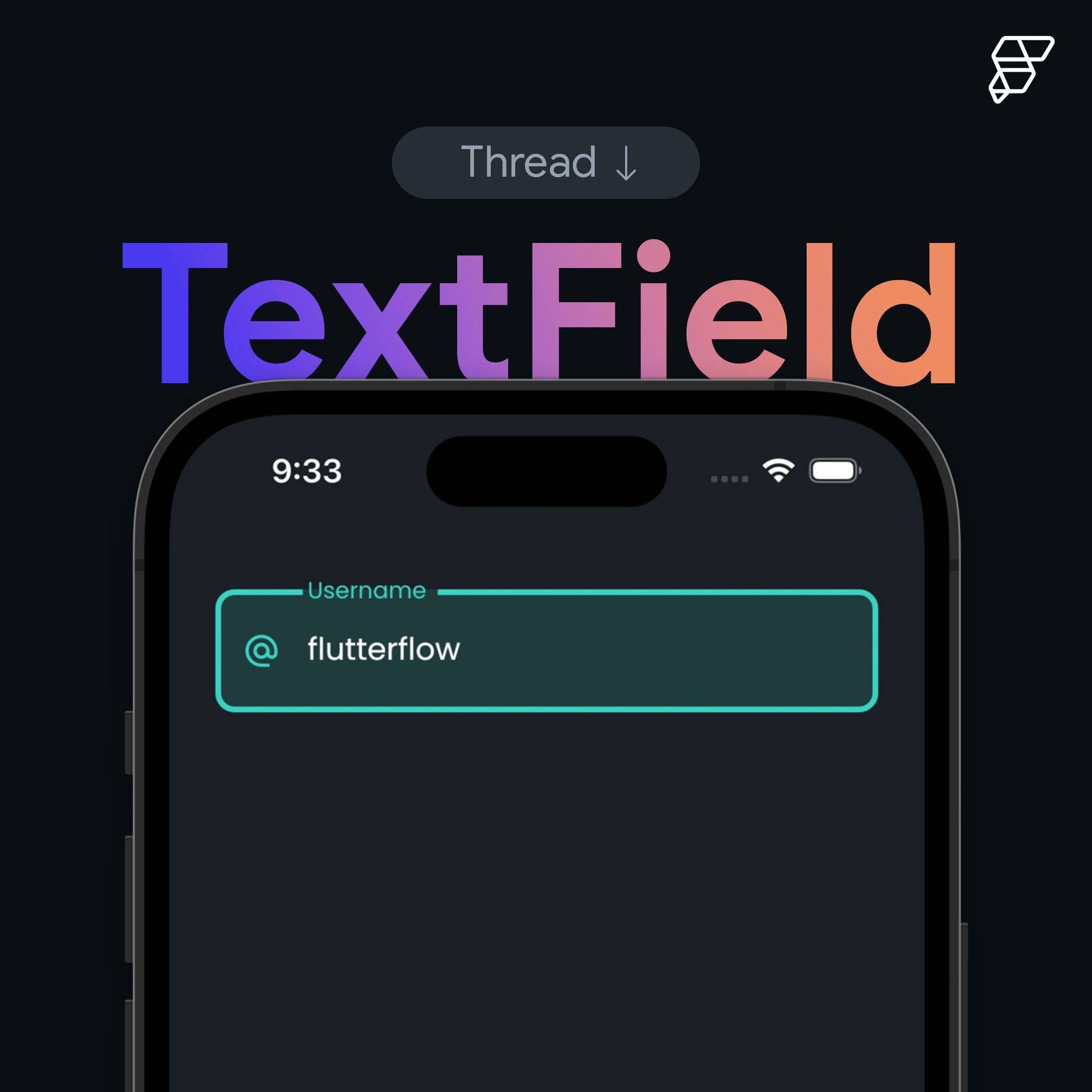 FlutterFlow on Twitter: "Everything you need to know about the "TextField" widget in # ...