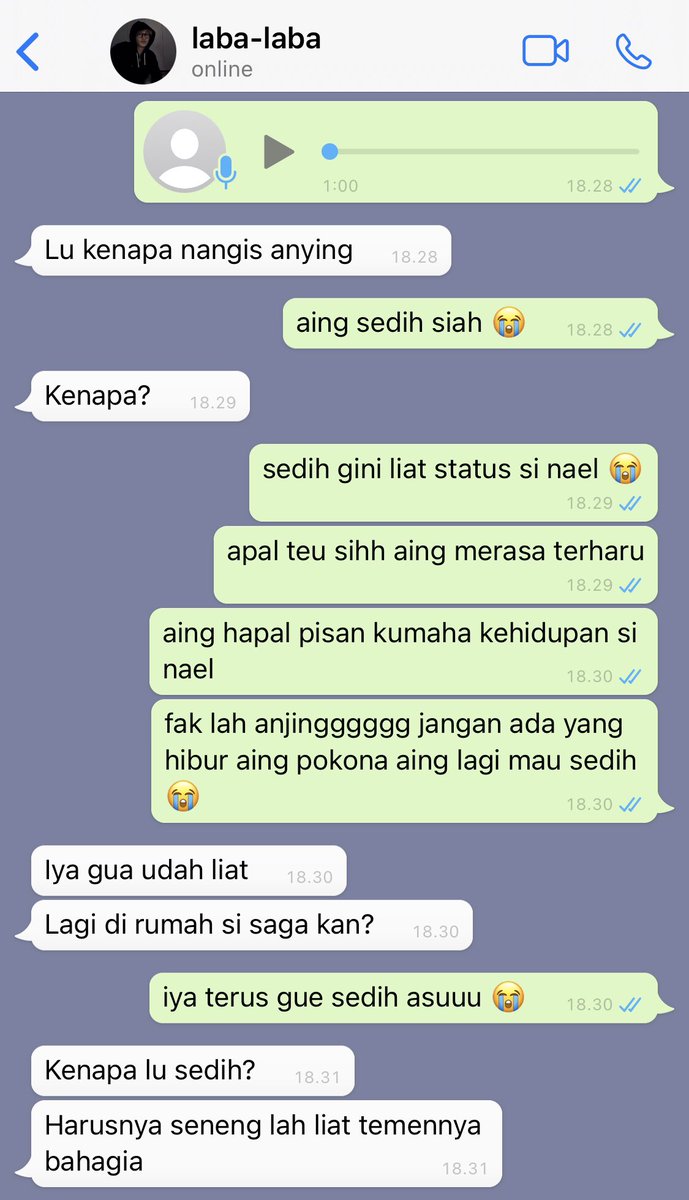 Aiko. on Twitter: "🔗 Yang ini POV chat hidam"