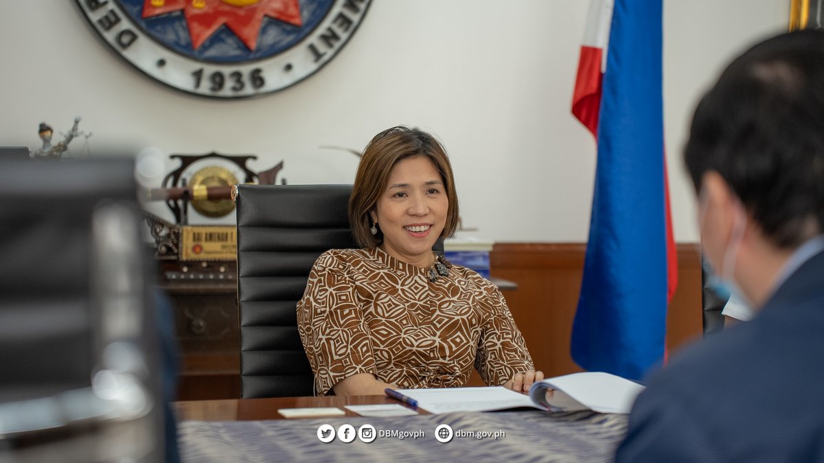Dbm Philippines On Twitter In Photos Dbm Secretary Amenah F