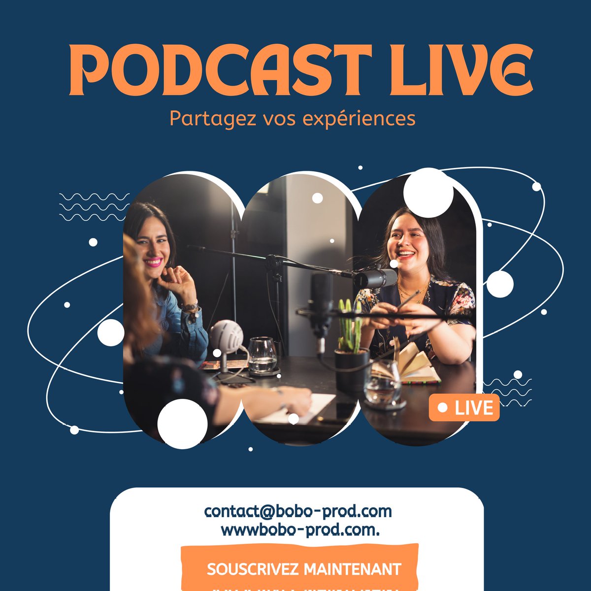 Bobo Prod on Twitter: "Vous souhaitez enregistrer un #podcast, une série de podcasts ou même un ...