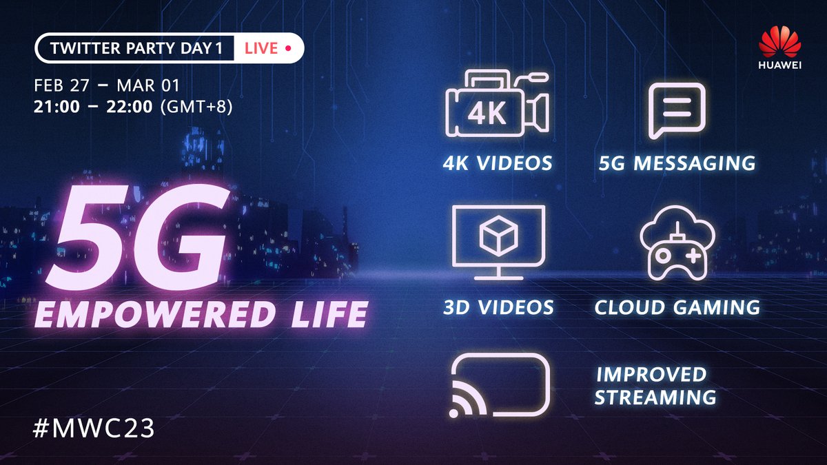Huawei on Twitter: "Q2: 5G acceleration has unlocked a world of new experiences, such as ...