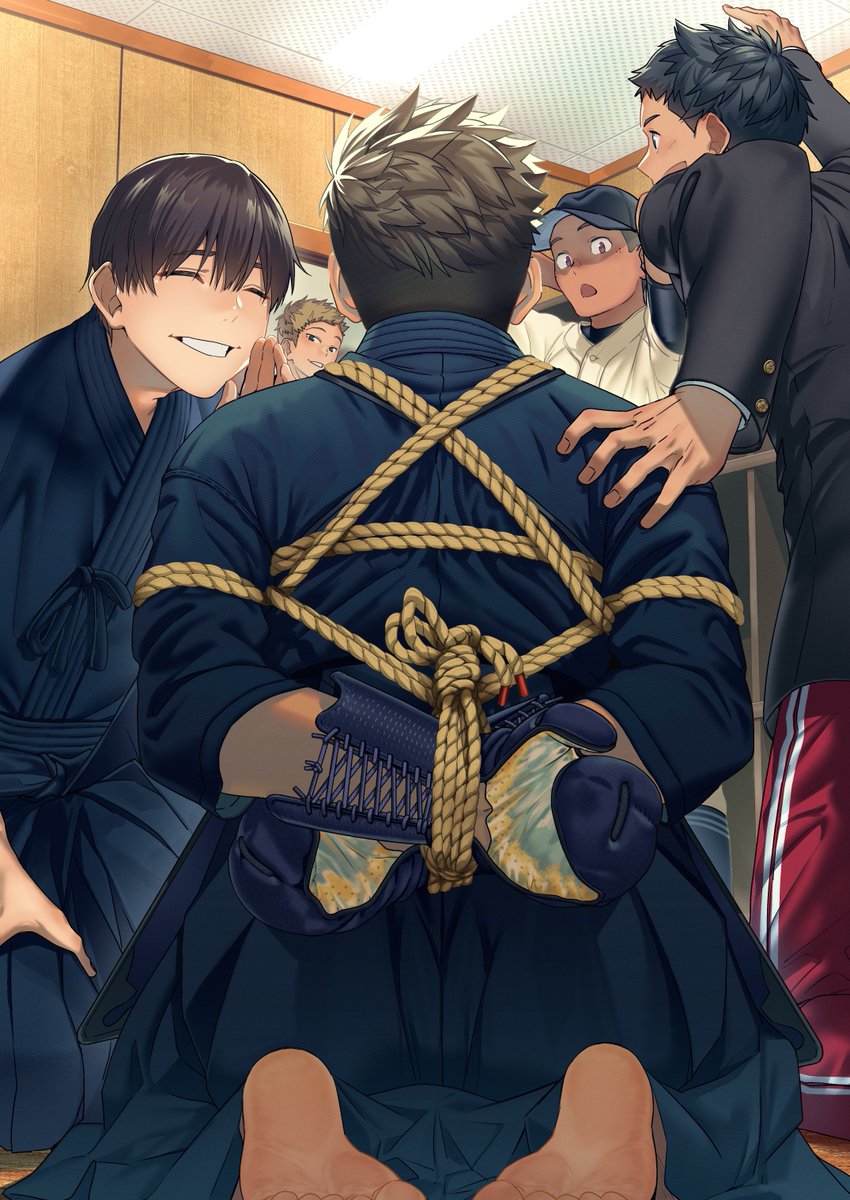 lvlv on Twitter: "RT @haskey_: 【FANBOX】で、男子寮に入ってきた生意気新入生を可愛がる、を更新しました。 https://haskey.fanbox.cc ...