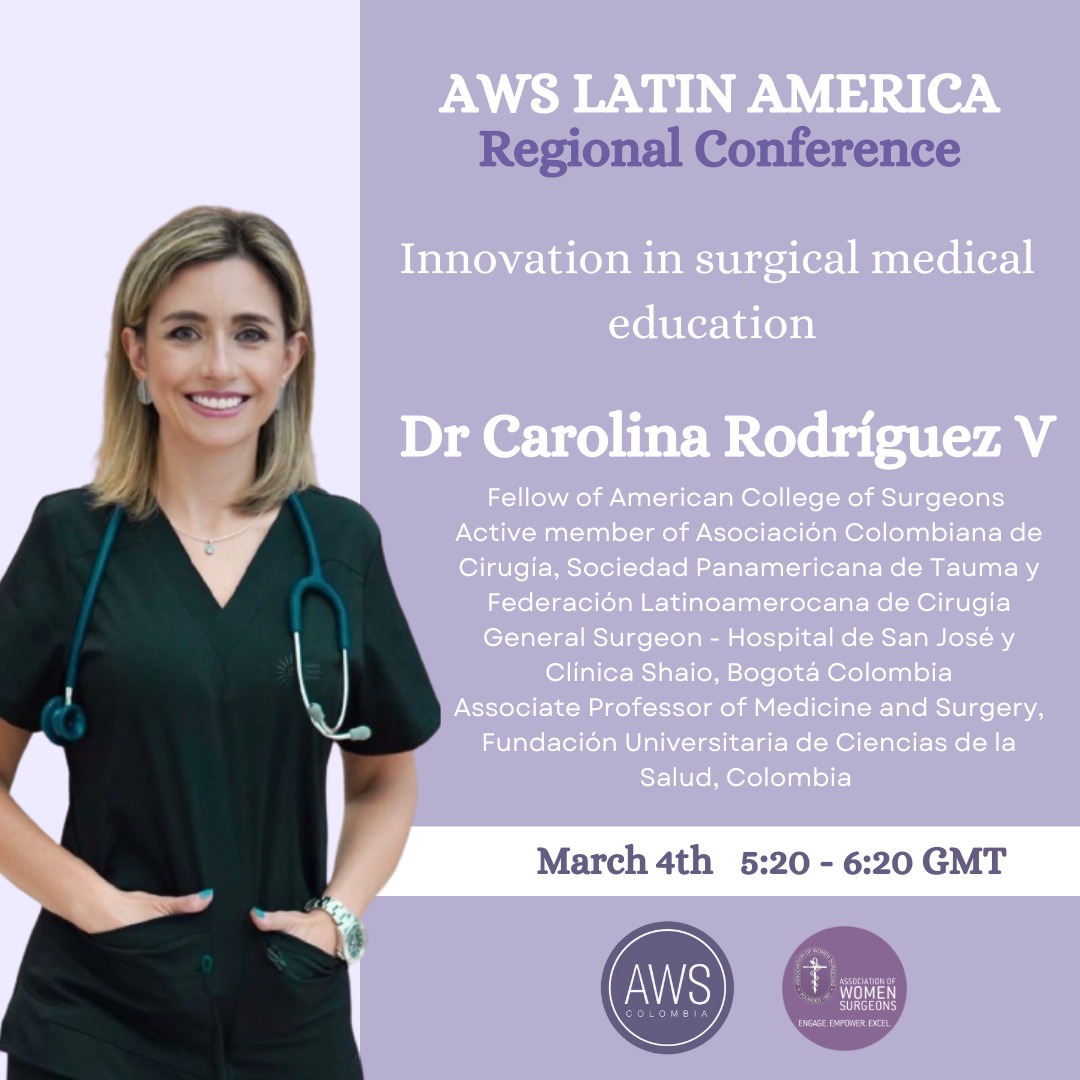 Cirbosque #SoMe4Surgery on Twitter: "RT @womensurgcol: We are pleased to announce the AWS Latin ...