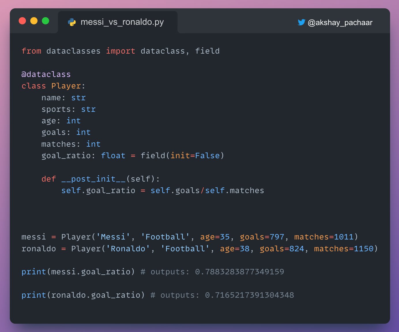 Data Classes in Python can save you hours of writing boilerplate code ... Data Classes in Python can save you hours of writing boilerplate code ...