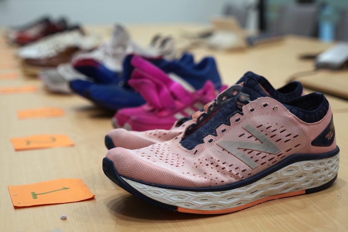 Last year we began investigating a shoe recycling project run by Dow ...