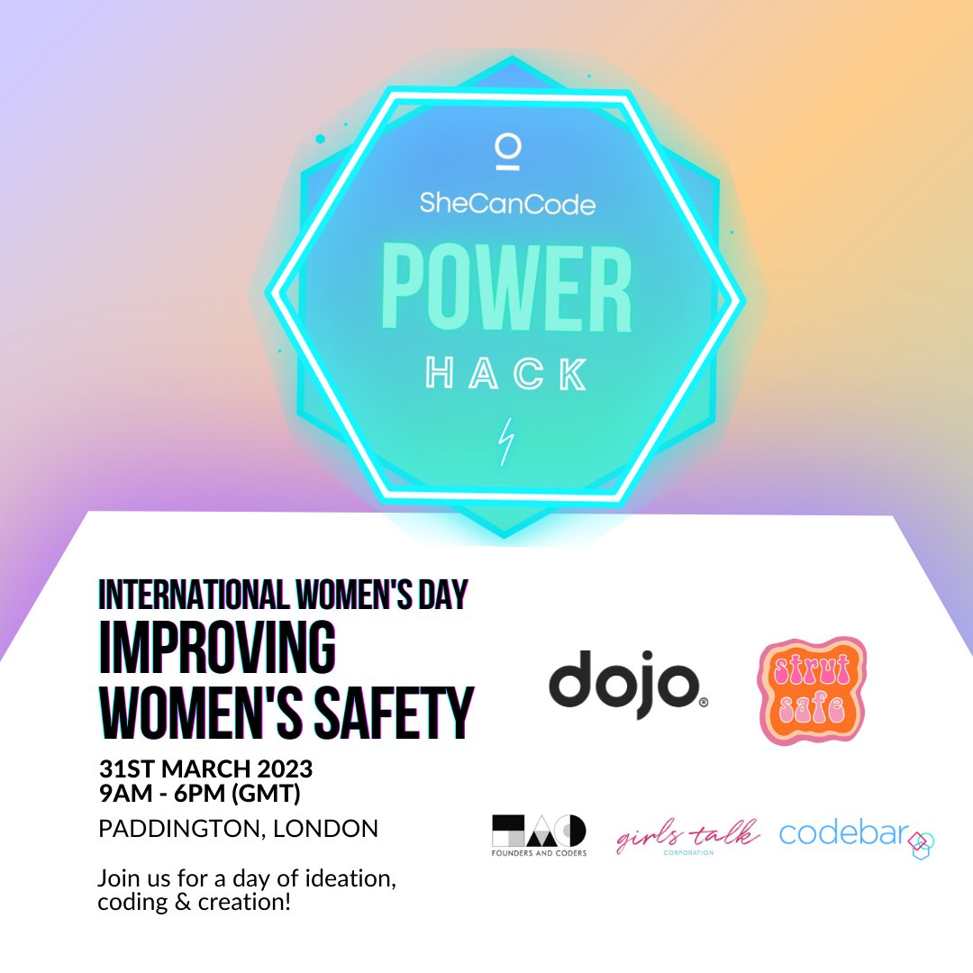 shecancodehq on Twitter: "Looking to celebrate #InternationalWomensDay? SheCanCode, @dojo ...