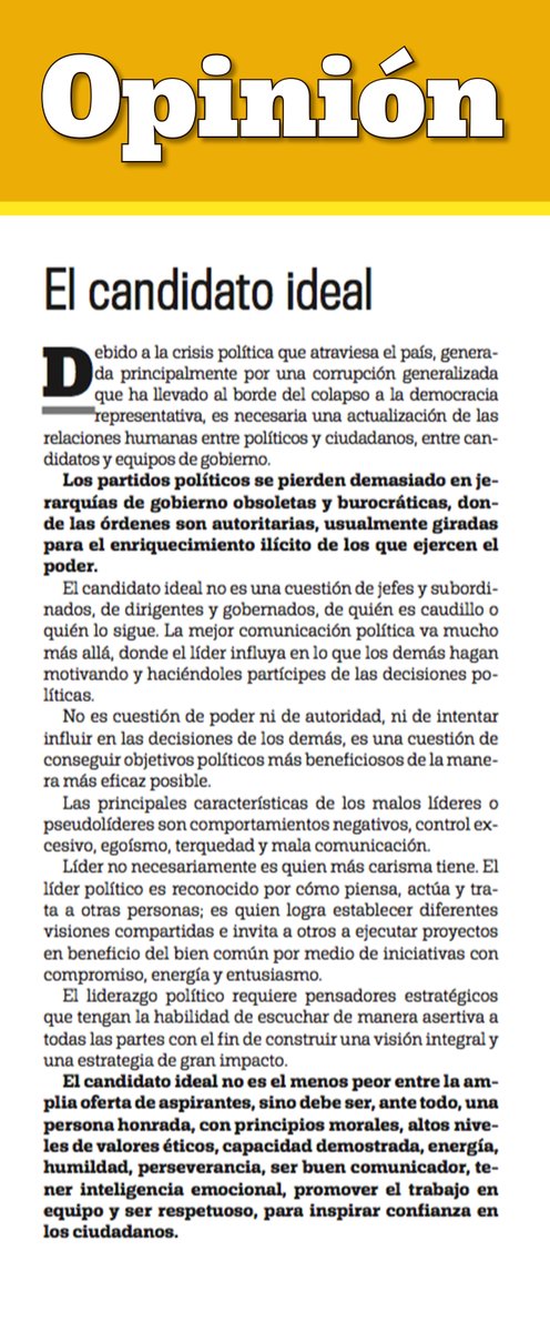 Este es nuestro editorial de hoy. Te invitamos a leer más contenido de ...