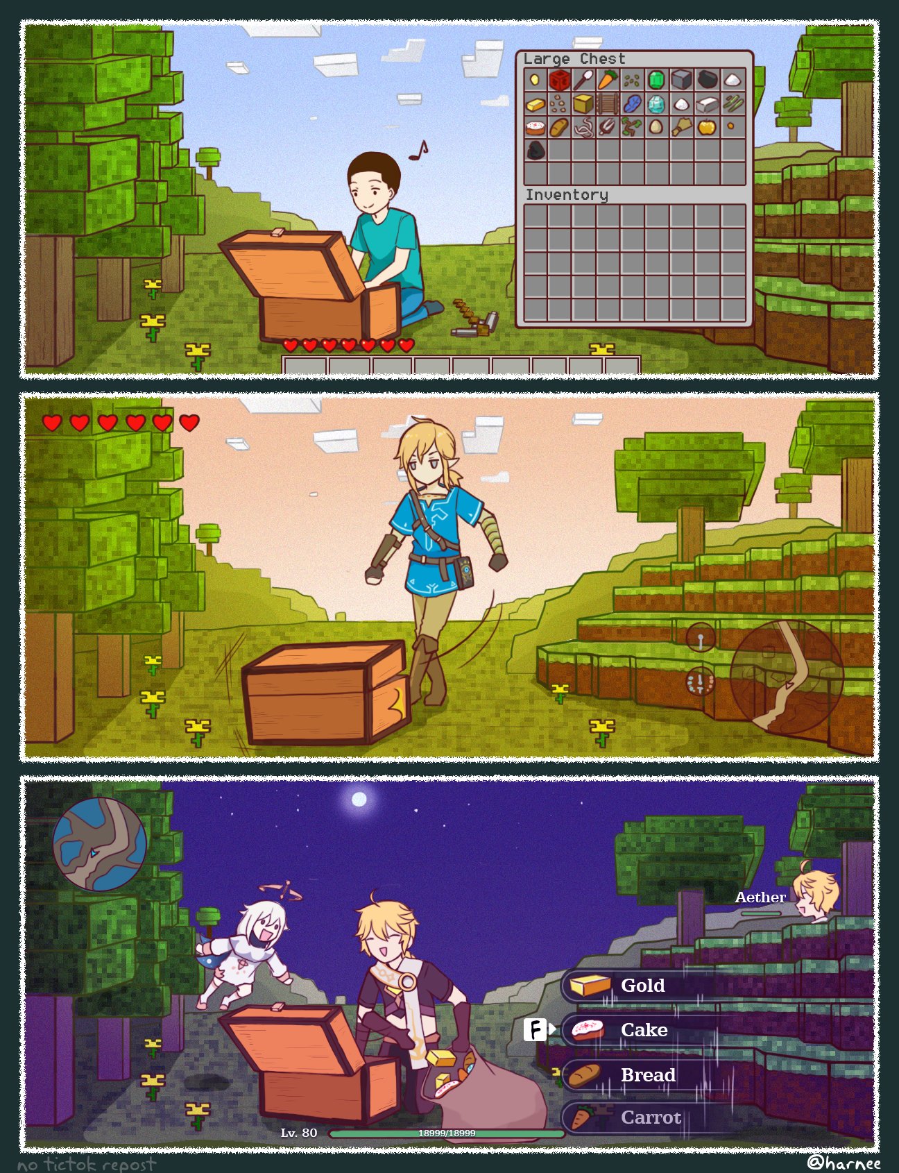 Minecraft Aether Chest