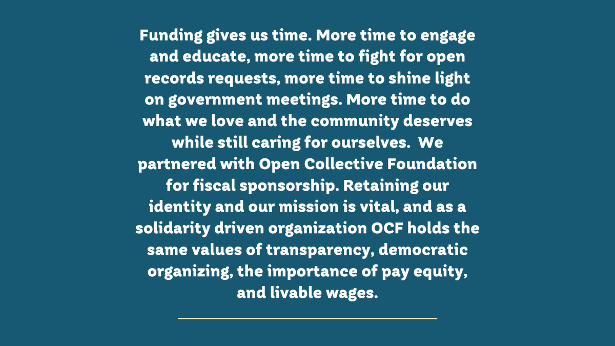 Atlanta Community Press Collective on Twitter: "We're fundraising! https://opencollective.com ...