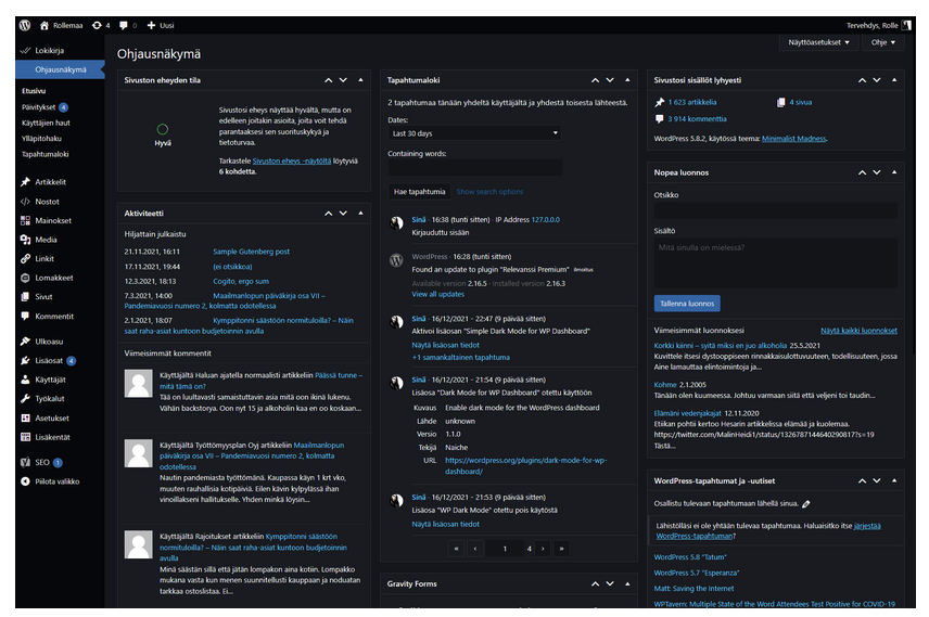 LifterLMS 🚀 - Best WordPress LMS Plugin on Twitter: "RT @dimensionmedia: Nice! "Simple Dark Mode ...