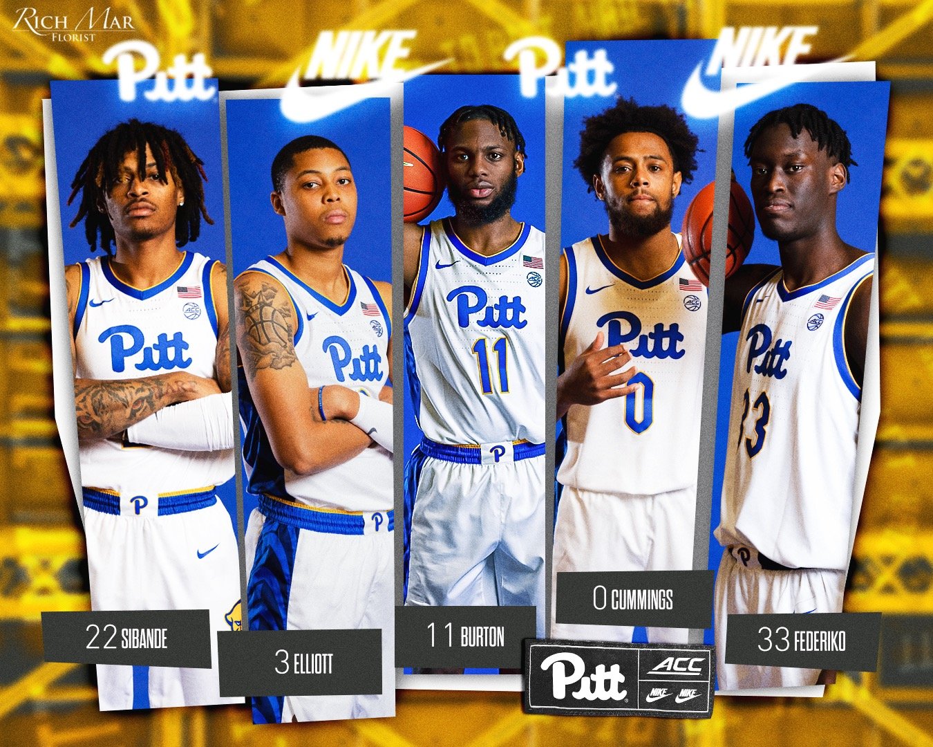 Pittsburgh Basketball Uniforms