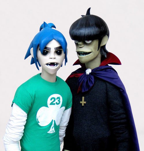 The Gorillaz 2d And Murdoc
