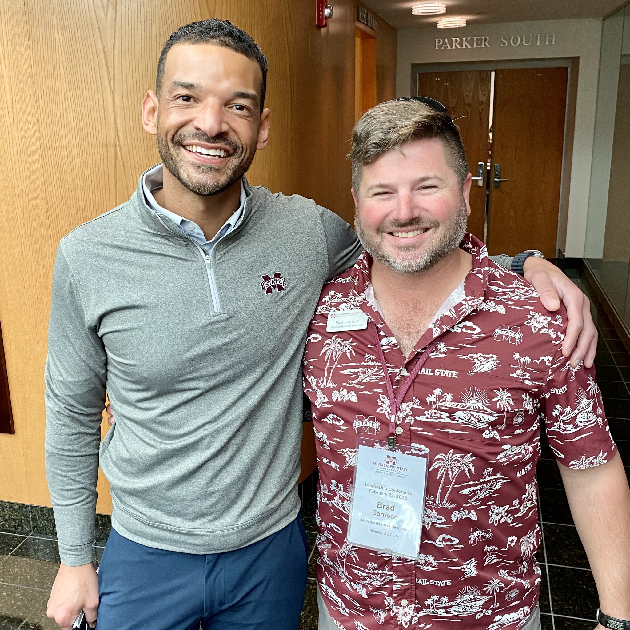 Brad Garrison on Twitter: "It was great meeting a new friend & member of the @HailState family ...