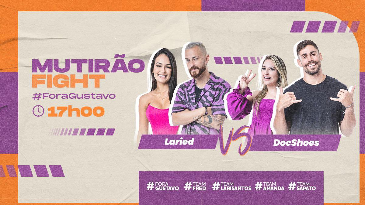 Amanda Meirelles 🤙🏼 on Twitter: "🪩 MUTIRÃO LARIED VS DOCSHOES INICIADO 🪢 A CADA 10 VOTOS QUE ...