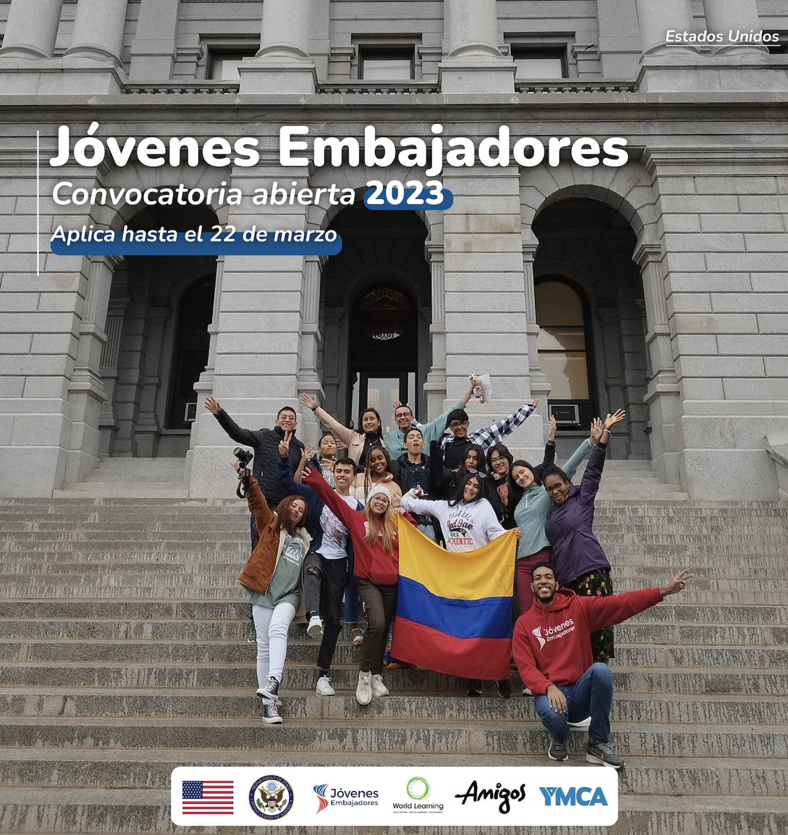 US Embassy Bogota on Twitter: "La convocatoria para el programa Jóvenes ...