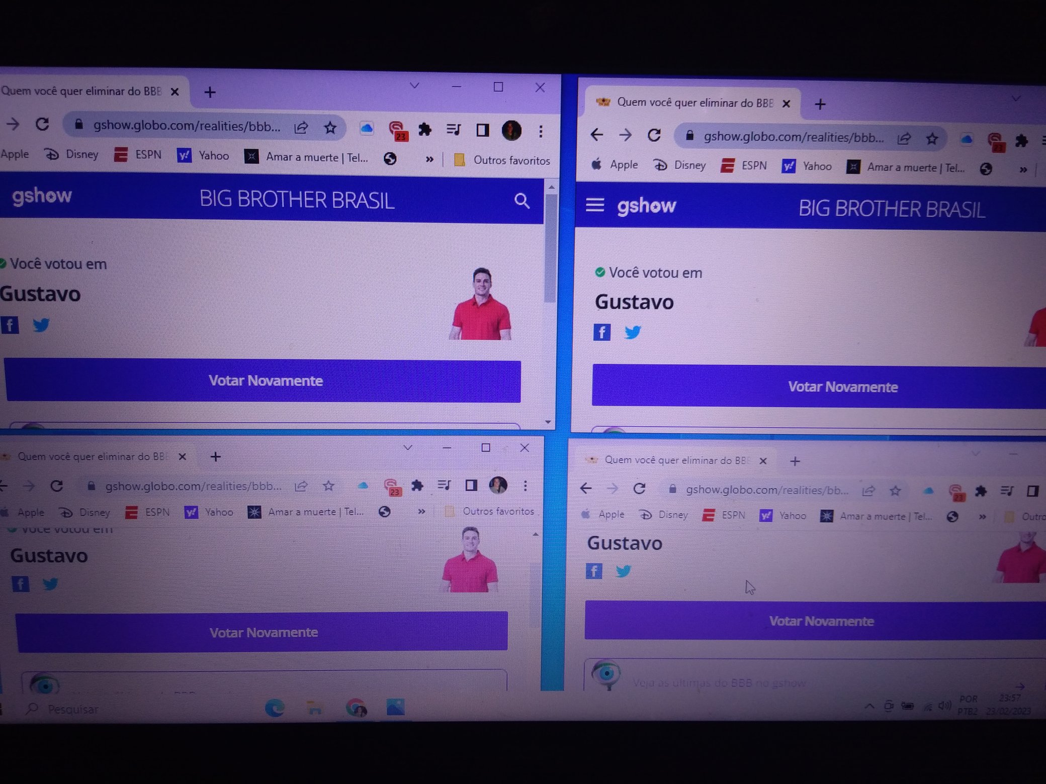Larissa Santos 🐙 on Twitter: "🪩 MUTIRÃO LARIED VS DOCSHOES INICIADO 🪢 A CADA 10 VOTOS QUE VOCÊ ...