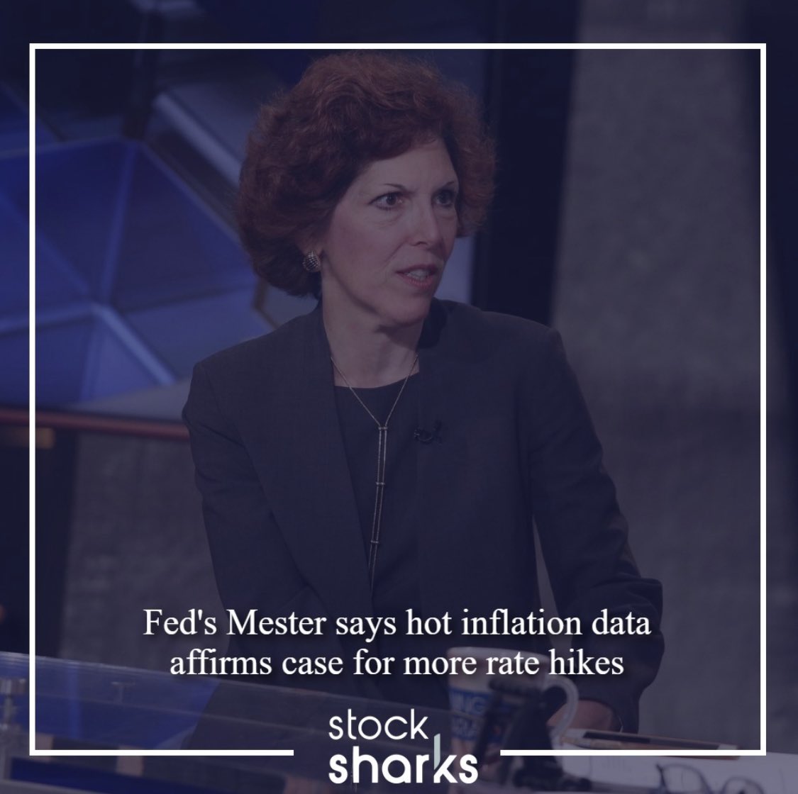 Federal Reserve Bank of Cleveland leader Loretta Mester said Friday she ...