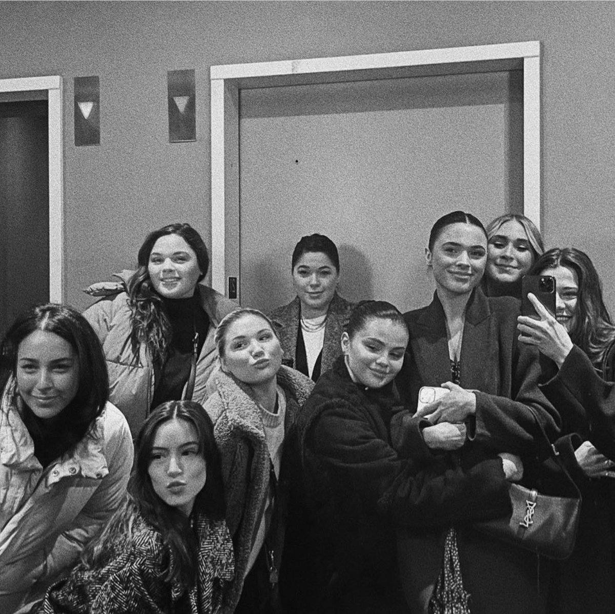 Selena Gomez with Connar Franklin & friends shopping for Connar’s ...