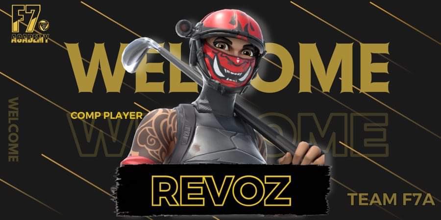 Team F7 Academy on Twitter: "Welcome @RevozFN_ to Team F7 Academy! Future @Esports_F7 Demon!?👀"