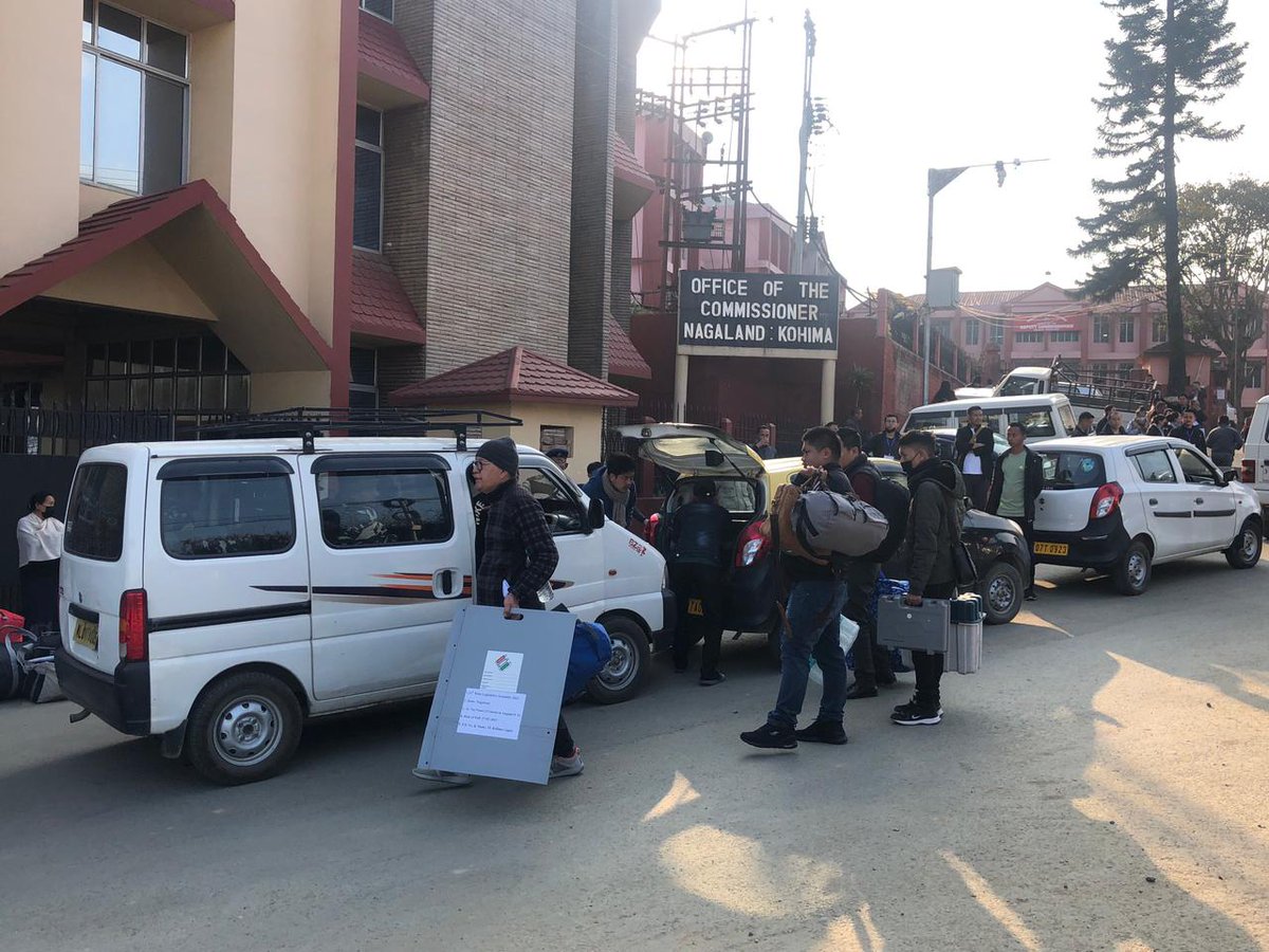 The Times Of India on Twitter: "#NagalandAssemblyElections2023 | Deputy Commissioner & DEO ...