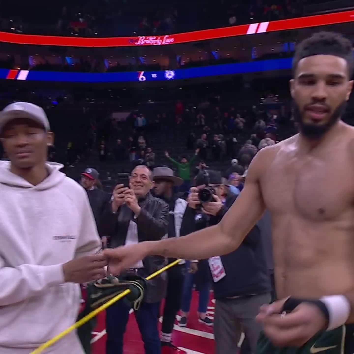 NBA on ESPN on Twitter: "JT 🤝 DeVonta Smith https://t.co/9L7skKDKLB" / Twitter