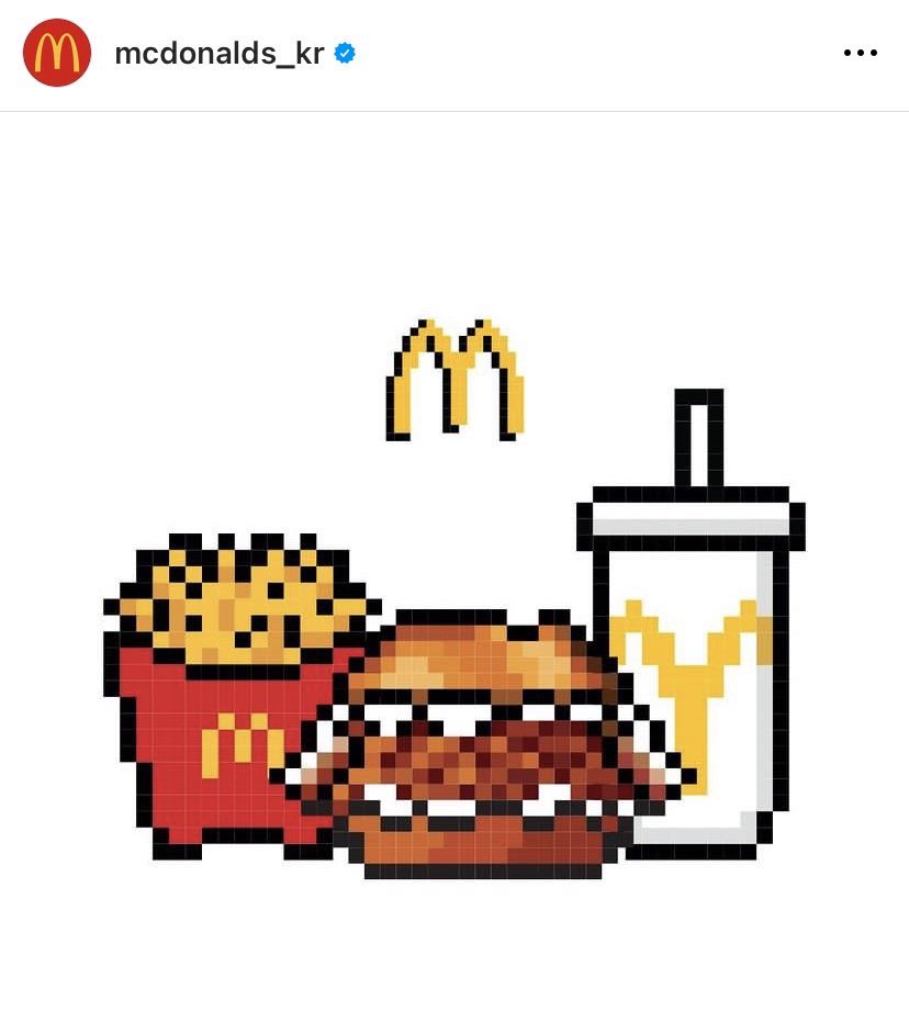 Koromo on Twitter: "NewJeans×mcdonalds🍟ドッド絵可愛い！うさぎサンタのフィルター思い出した🍰"