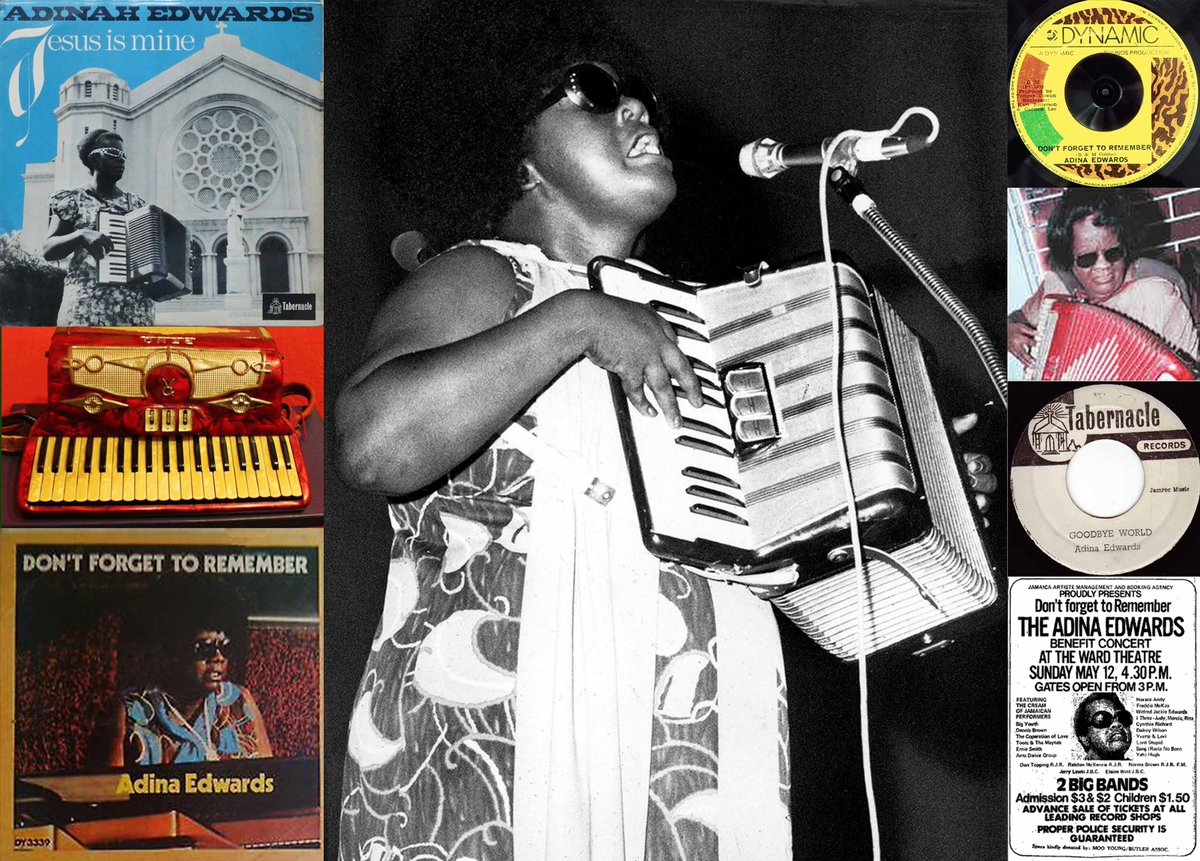 Wayne Chen on Twitter: "Adina Edwards (26 Feb 1925 - 4 Apr 2008), #Jamaican gospel singer, born ...