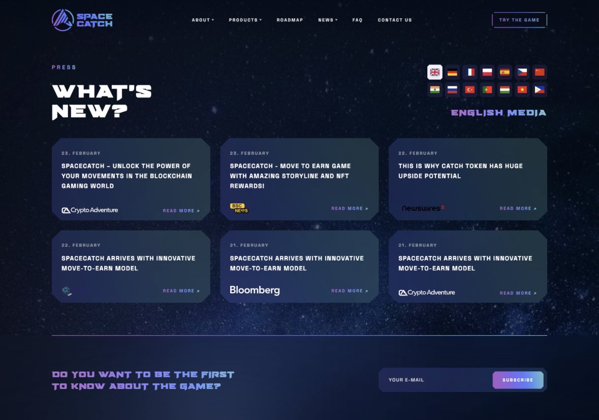 SpaceCatch on Twitter: "#SpaceCatch goal is to become a global platform that connects players ...