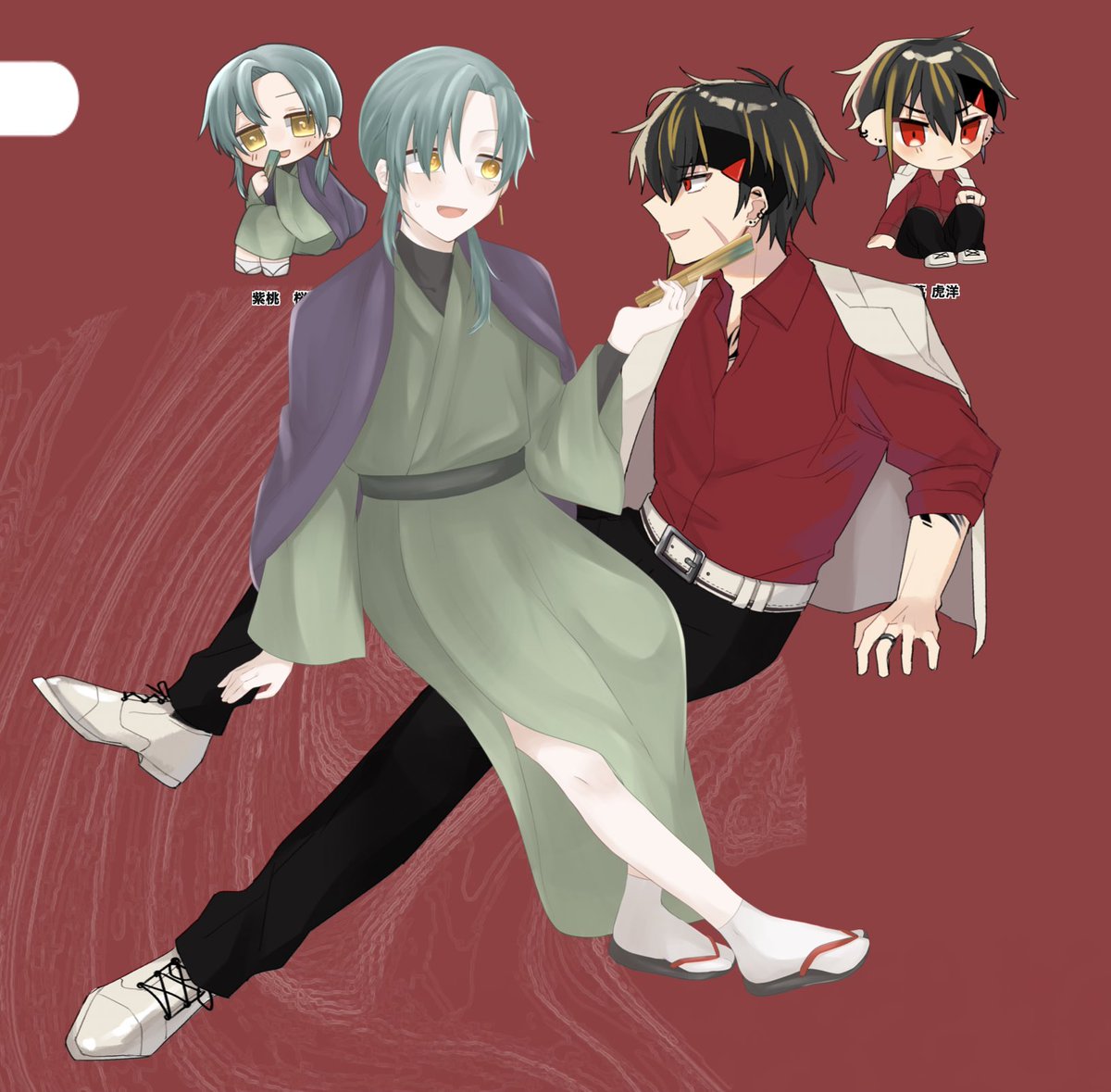 okera_takuakaさんのイラストまとめ