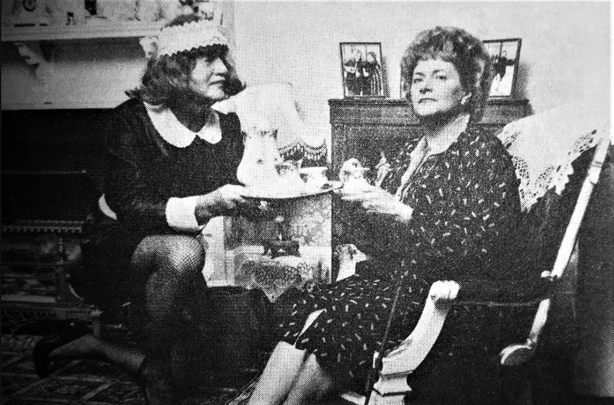 mrunderheel on Twitter: "#VintageFemdom The admirable Cynthia Payne, convicted of running a ...